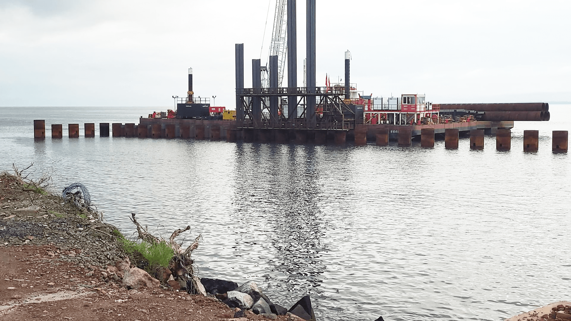3rd Berth Expansion Underway in NSBT, Freetown Sierra Leone - Nectar Group