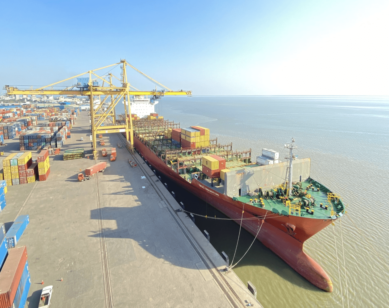 Industry News | Port of Beira Receives Longest Container Ship Ever to ...