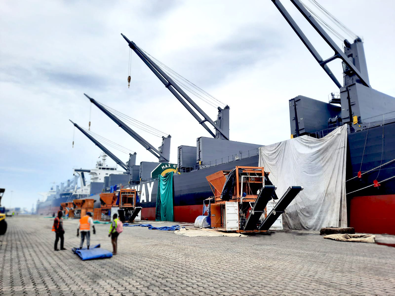 Fertilizer Operations in Beira Mozambique with COMPAC - Nectar Group